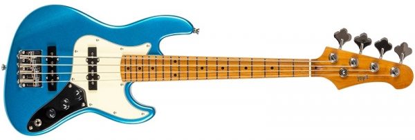 Flight Mini Jazz Bass Blue - JB LPB Bass chez Bass Center